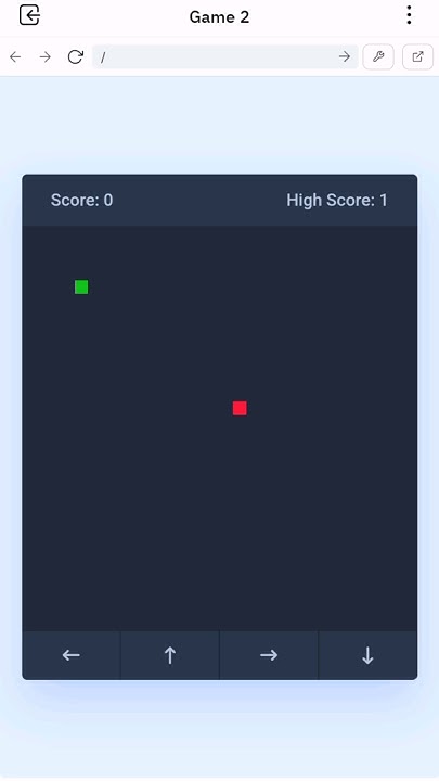 Snake Game | Game 2 | Mini Program | Web Suite Mini Program | Web Development Mini Program - YouTube