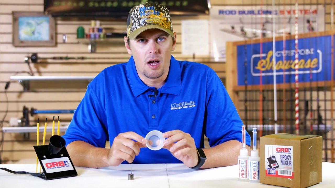 Custom Rod Builder Epoxy Mixer - YouTube