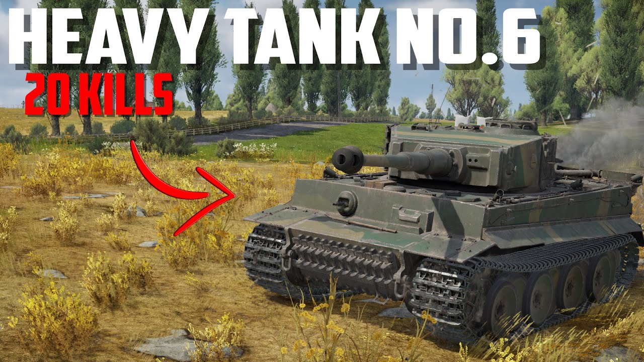War Thunder - Heavy Tank No.6 - YouTube