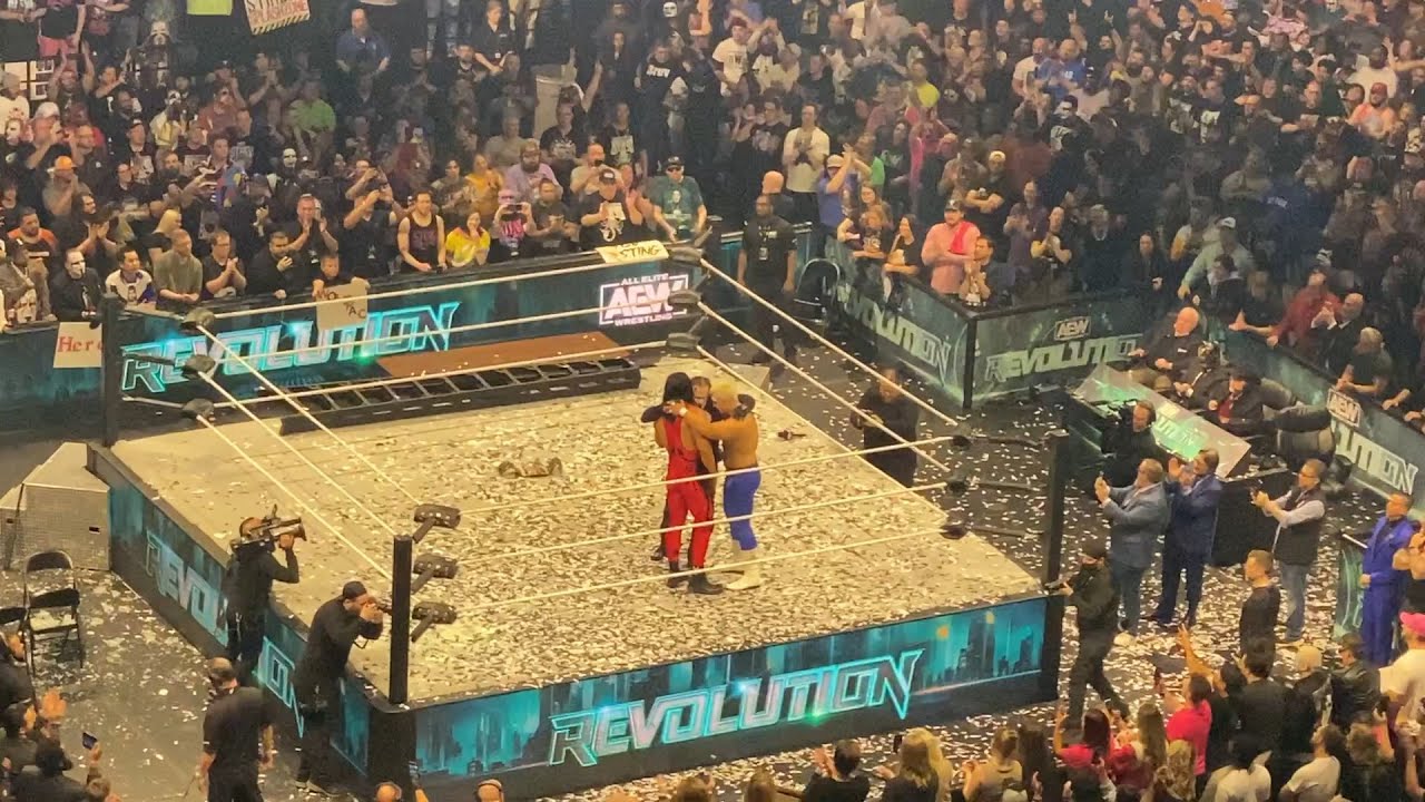 Sting's Final Farewell (AEW Revolution 2024) - YouTube