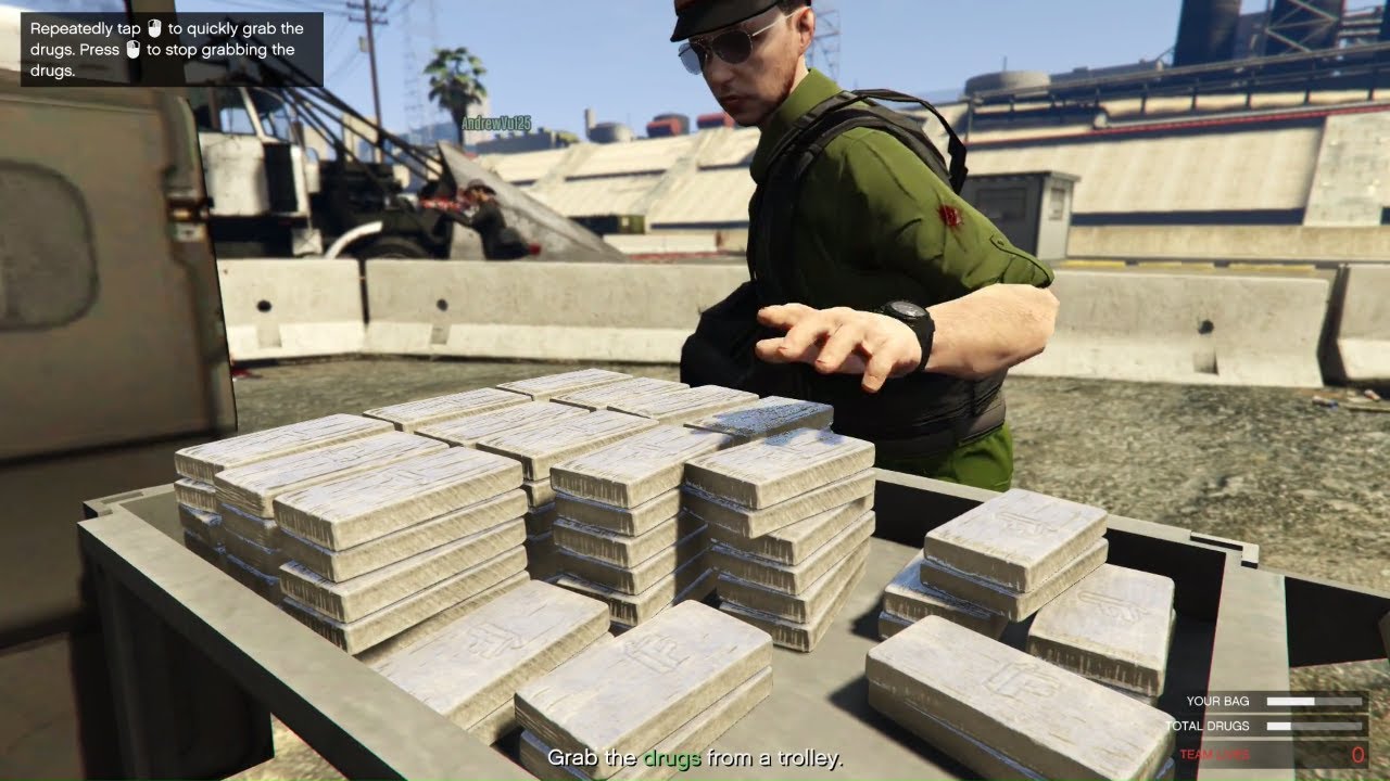 GTA 5 Online - Phi vụ đi cướp hàng trắng | ND Gaming - YouTube