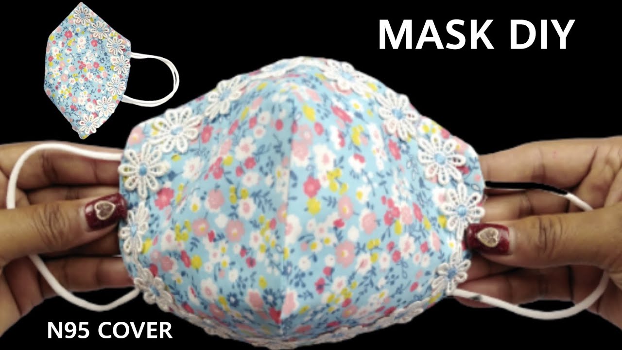 New Style N95 Mask Cover |DIY Breathable Face Mask Sewing Tutorial |3D ...