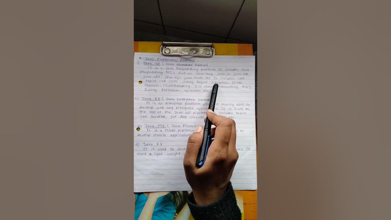 Introduction to Java programming L2(Java platform/Edition) - YouTube