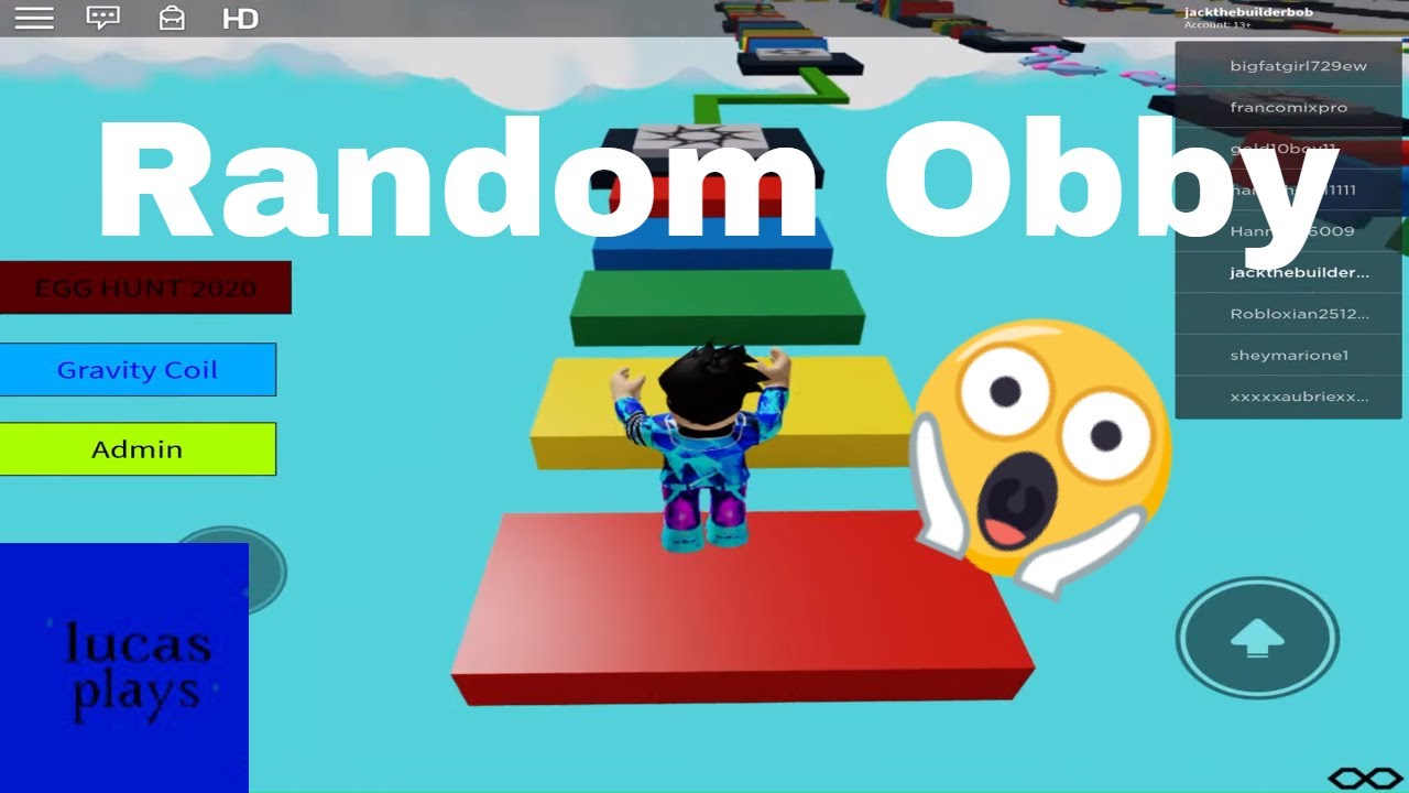 Playing a random obby - YouTube