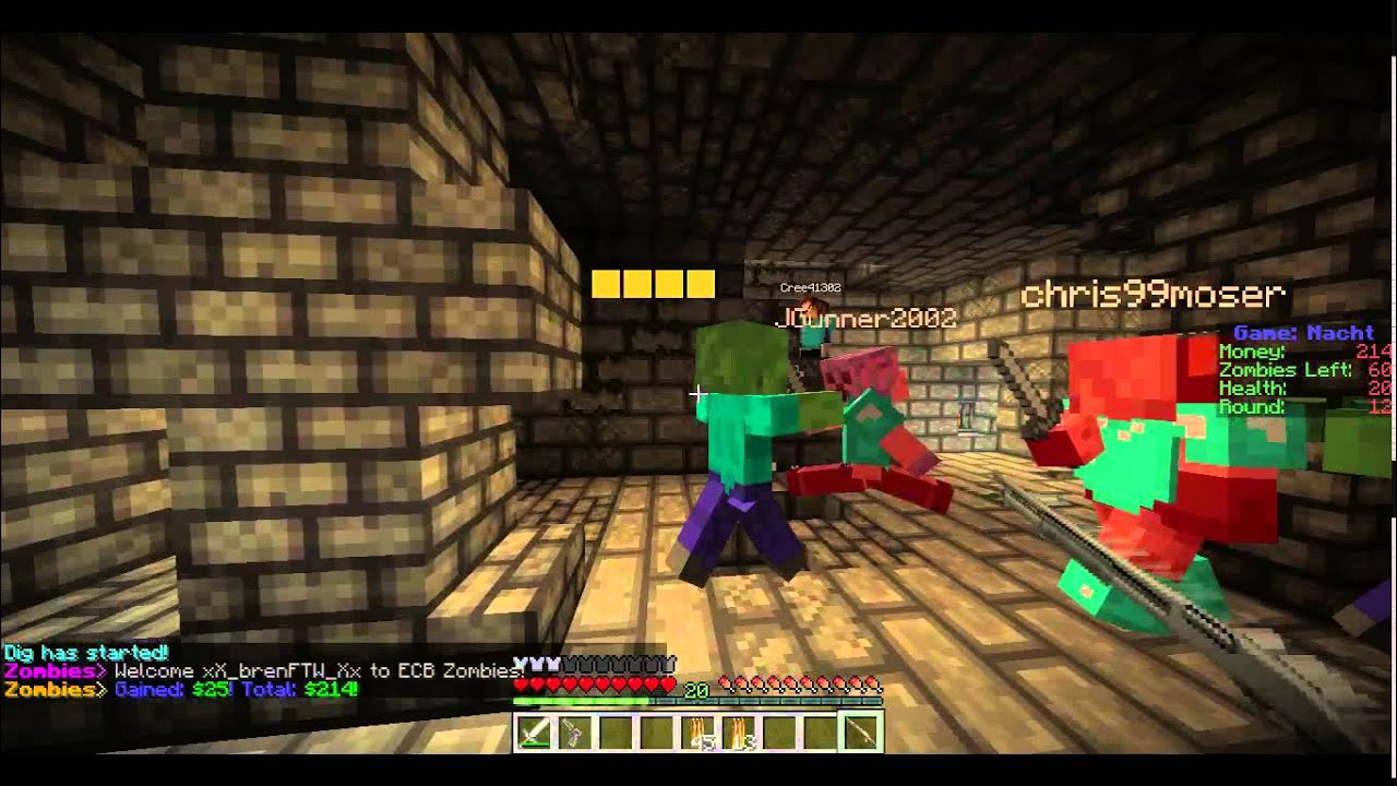 Minecraft COD Zombies #1 HOLY!!! - YouTube