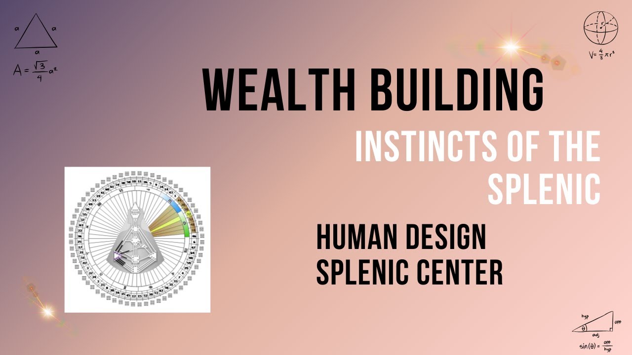 Human Design: Sell Feel-Good Relief - Splenic Center Strategies - YouTube