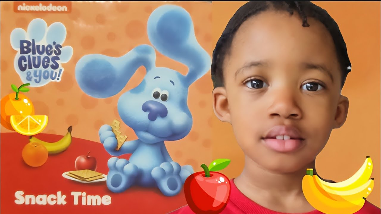 Blue's Clues & You | Snack Time | Read Aloud Book For Kids - YouTube