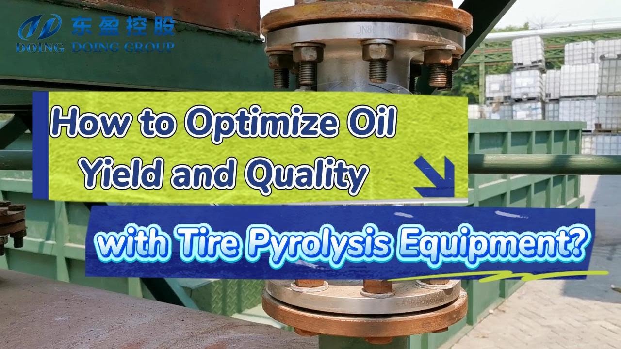 How to get the fuel oil from waste tires? - YouTube