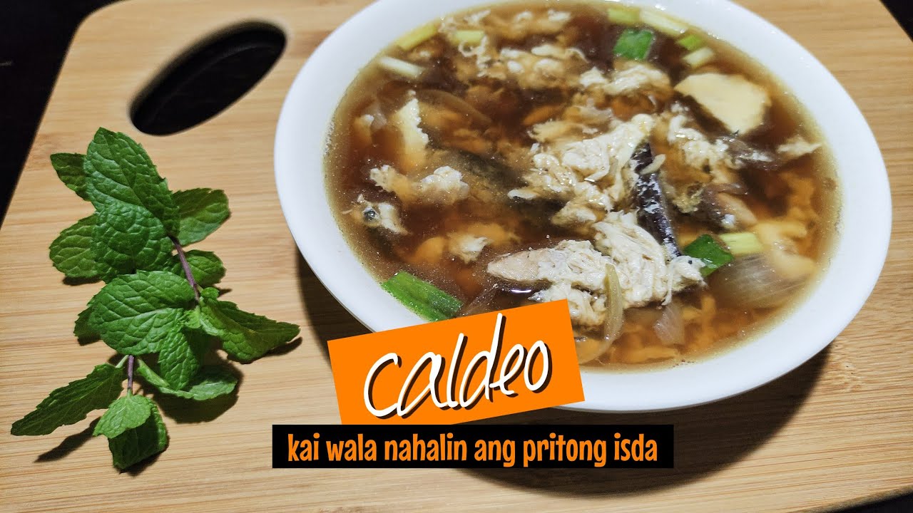 Caldeo (Fish Cardillo recipe) - Try this EASY 5-minute LEFTOVER FISH ...