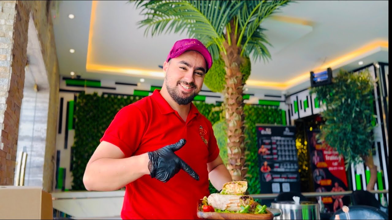 BINOUS HEALTHY FOOD DYNAMITE CHIKEN WRAP 🤤🧨 - YouTube