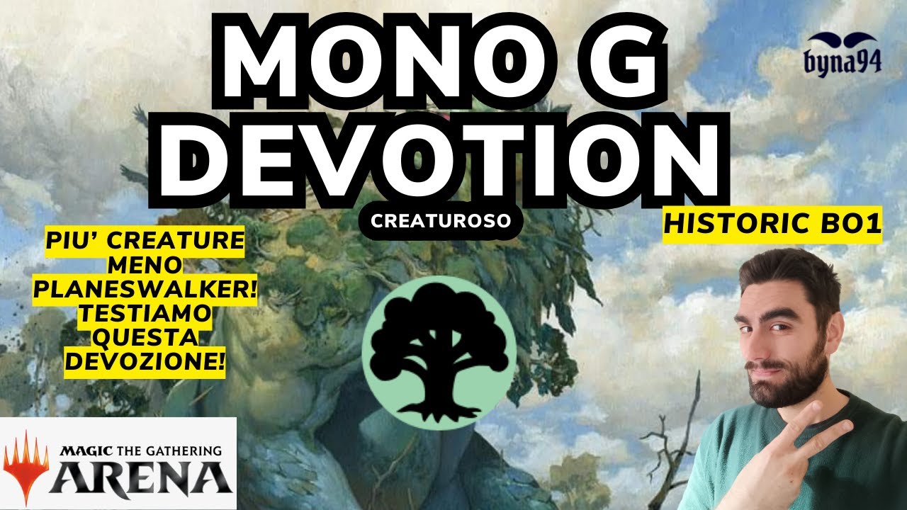 MONO G DEVOTION CREATUROSO Historic Bo1 #mtgarena #mtgita #mtg - YouTube