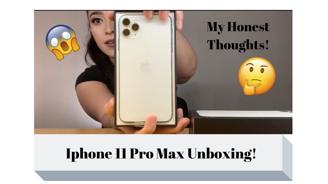 iphone 11 pro Max Unboxing! - YouTube
