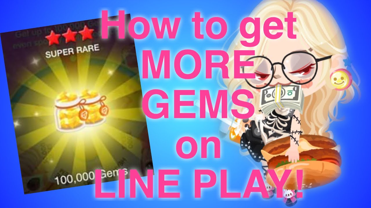How to get more LINE PLAY GEMS! 2016 - YouTube