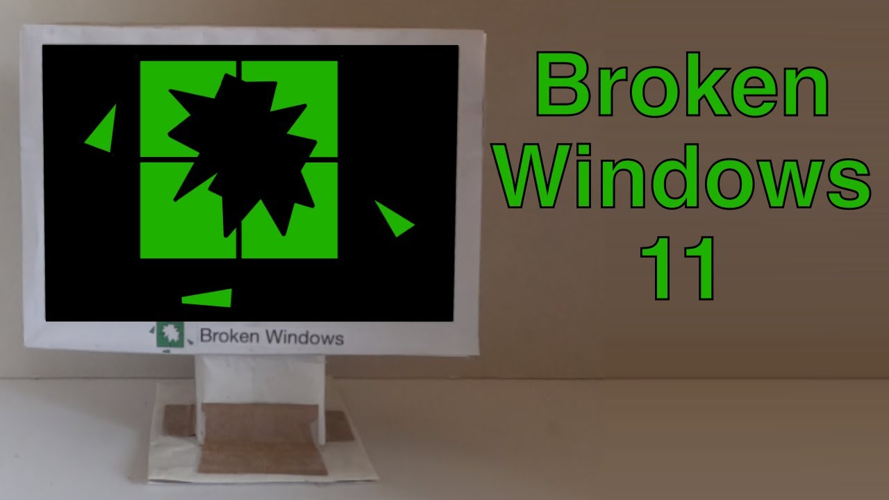 Broken Windows 11: Windows 11 PARODY #windows #funny - YouTube