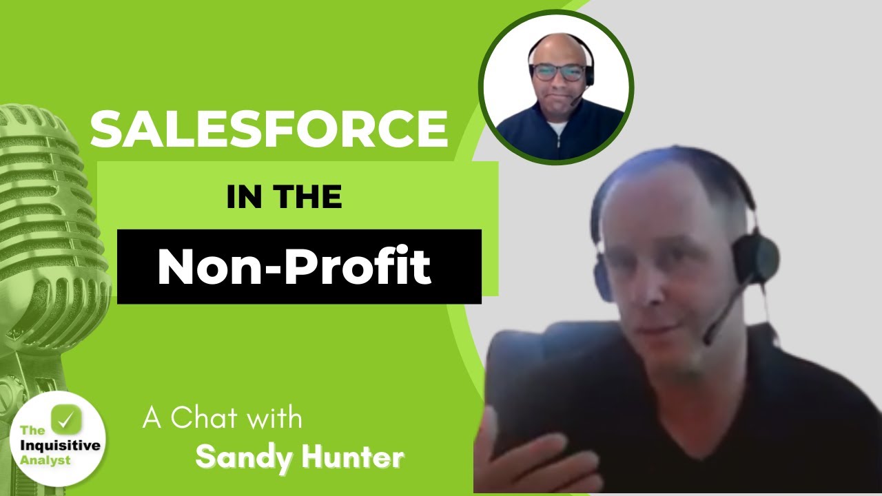 A Chat with Sandy Hunter: Salesforce in the Non-Profit - YouTube