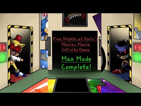 Five Nights at Sonic's Maniac Mania Infinite Demo 39/50 Mode Complete ...