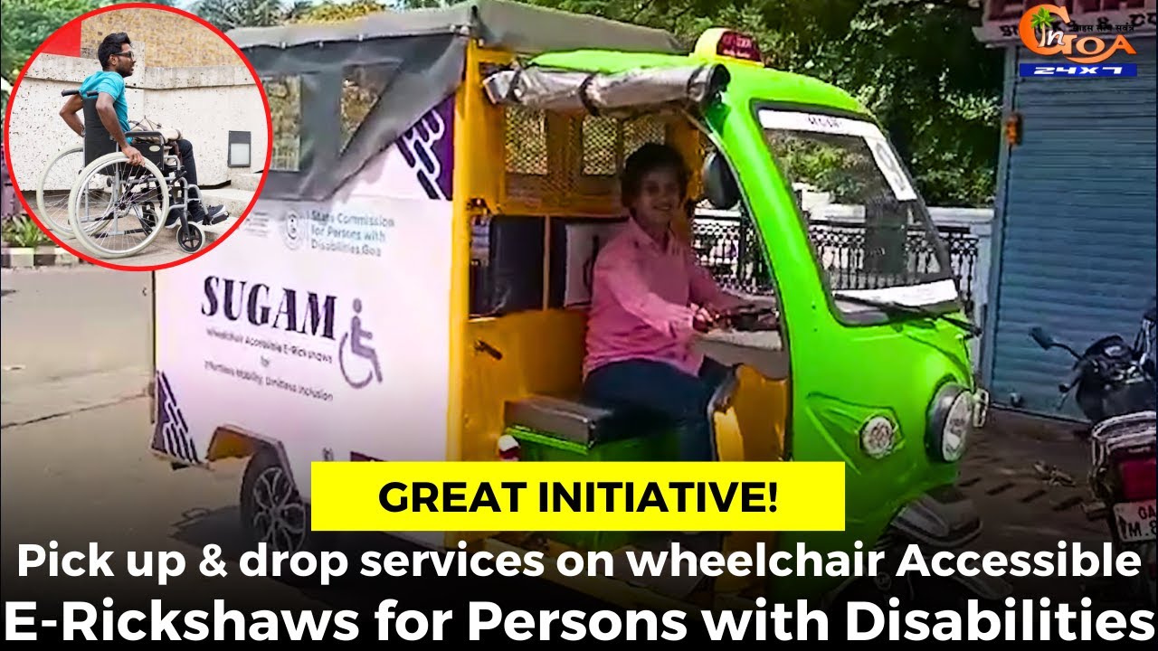 Pick up & drop services on wheelchair Accessible E-Rickshaws for ...