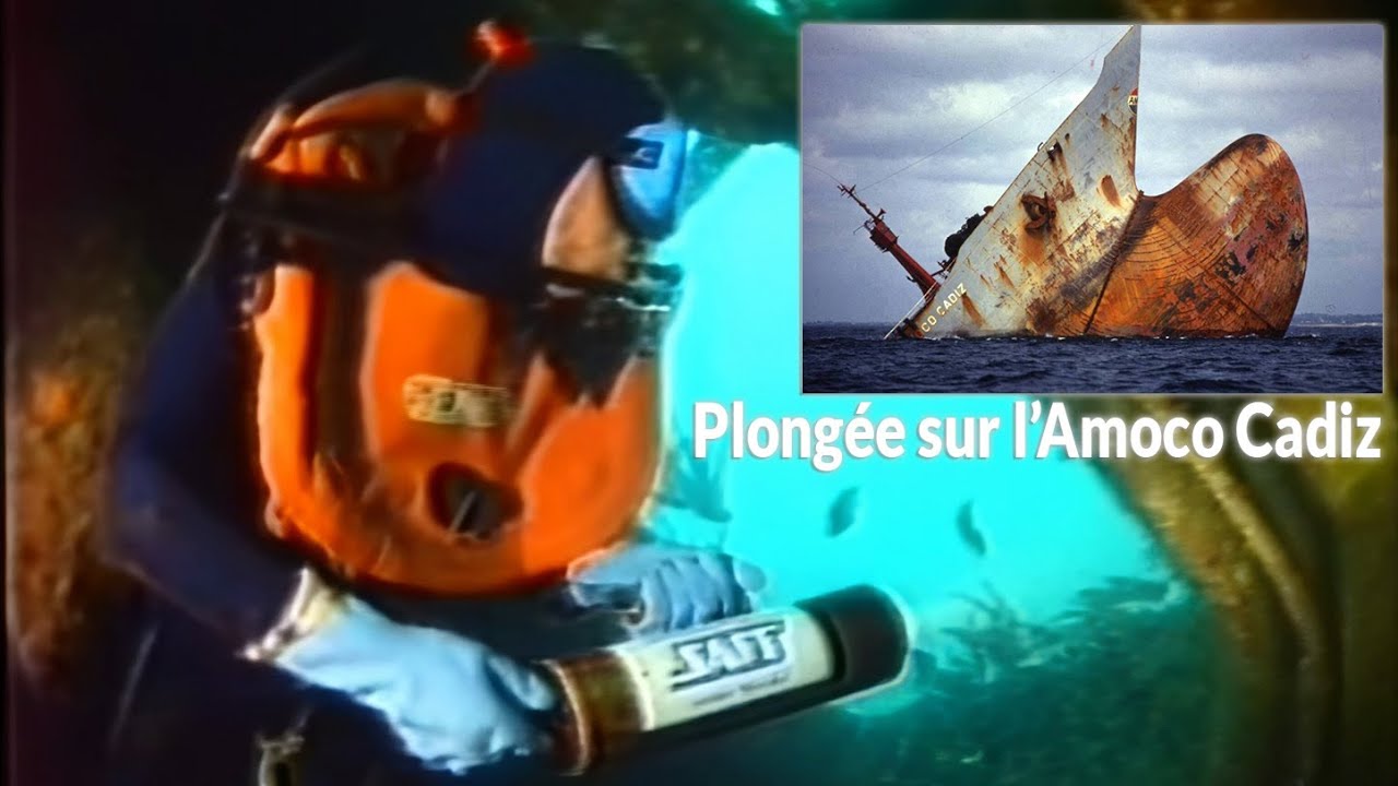 Plongée sur l'Amoco Cadiz - YouTube