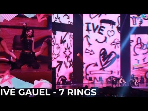 IVE [아이브 가을] GAEUL | SOLO STAGE | 7 RINGS | Live in Chicago - YouTube