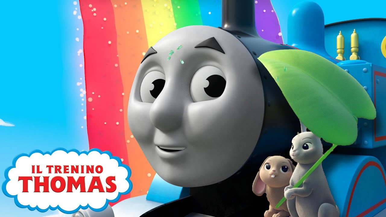 Il Trenino Thomas | Una Sorpresa Arcobaleno per Percy e Harold! | La ...