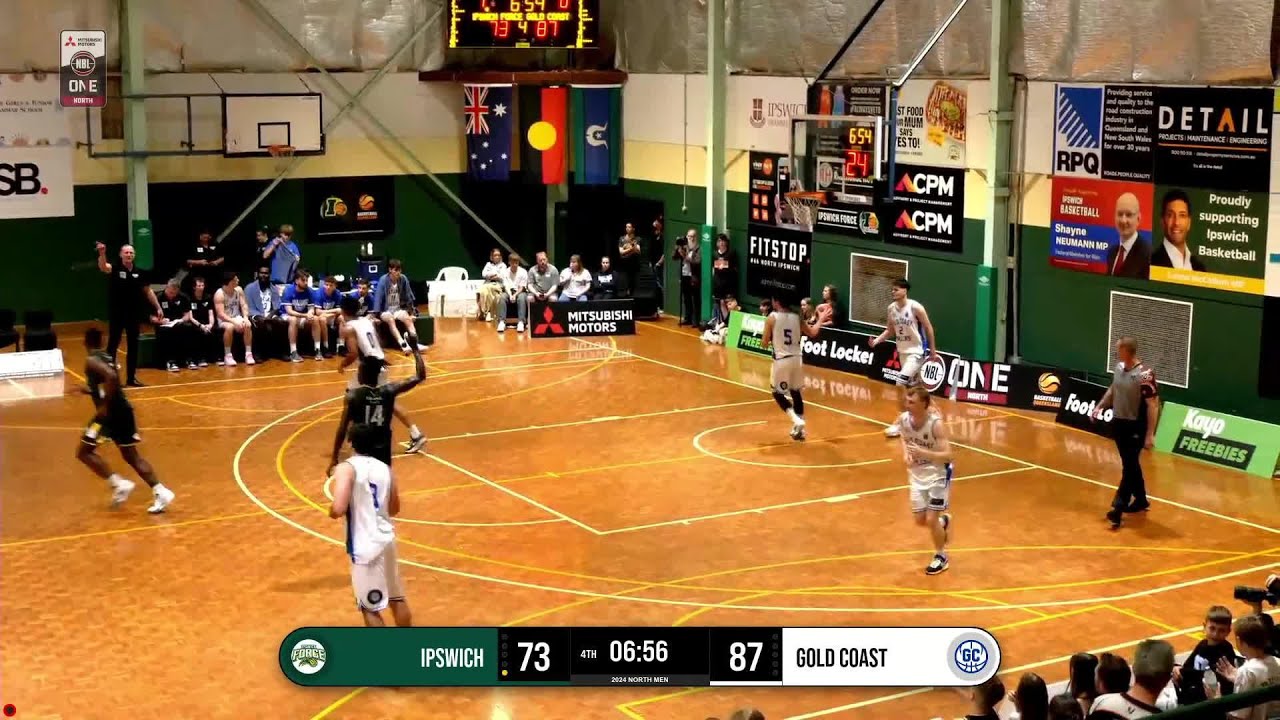 Dj Mitchell with 35 Points vs. Gold Coast - YouTube