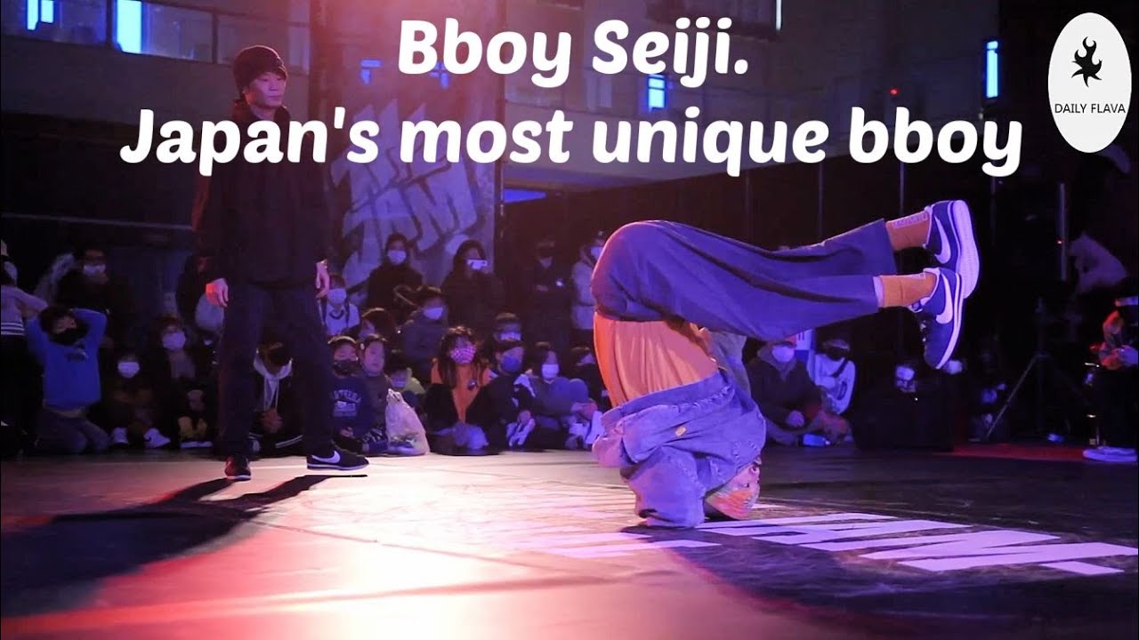 Bboy Seiji. Japan's most unique bboy at The Jam and RAWD2 - YouTube