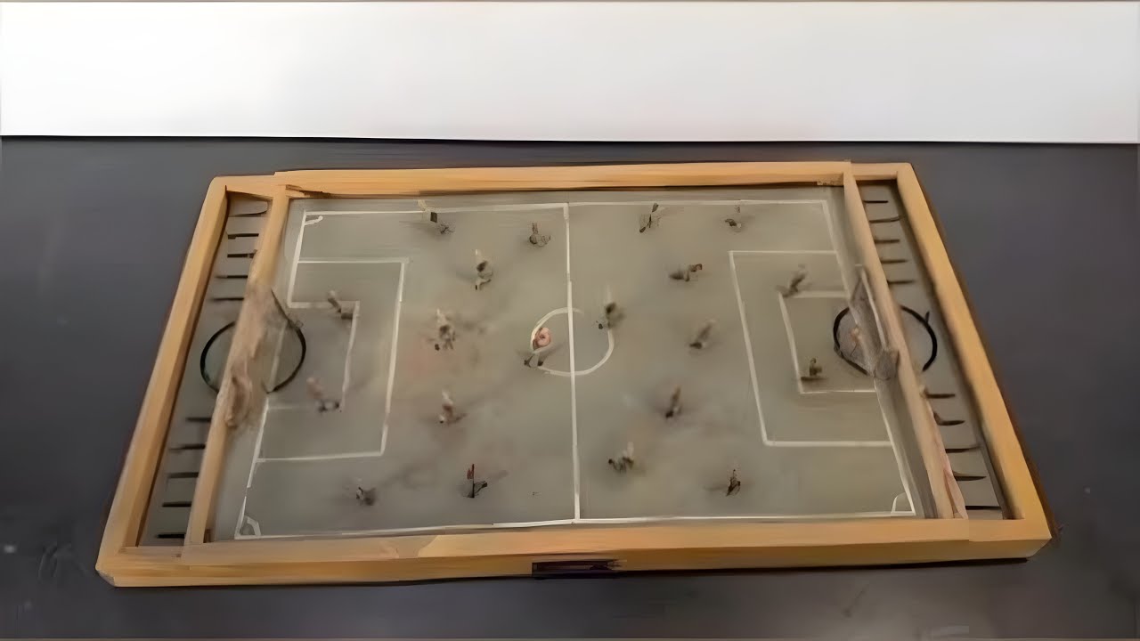 Restoring a 1950's Mini Soccer Game – Vintage Toy Revival. - YouTube