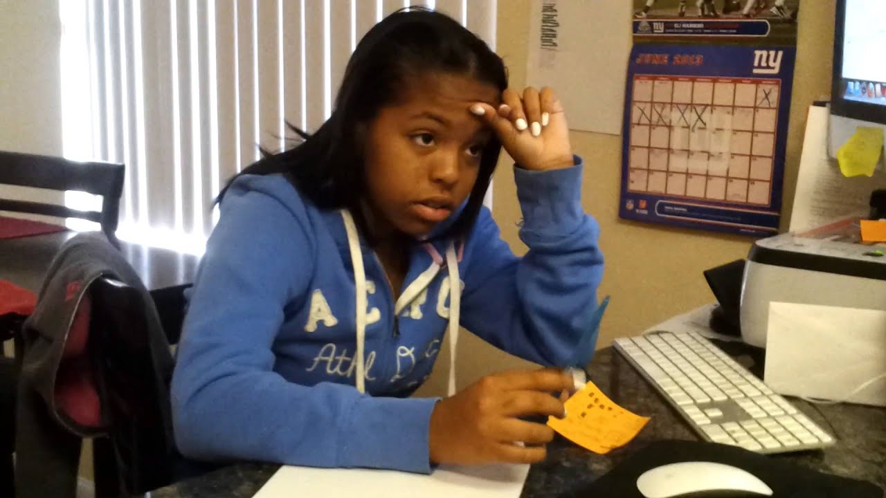 Deziray with attitude about school - YouTube