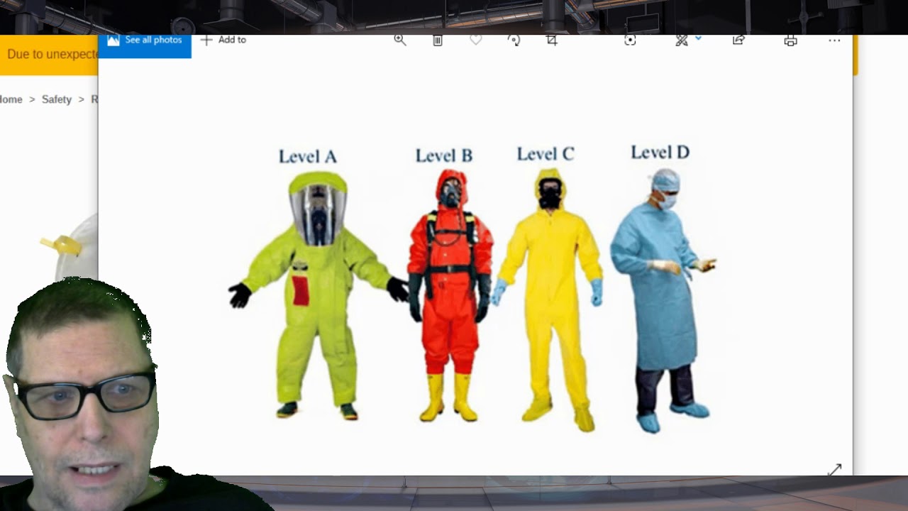 n95 masks and hazmat suits - YouTube