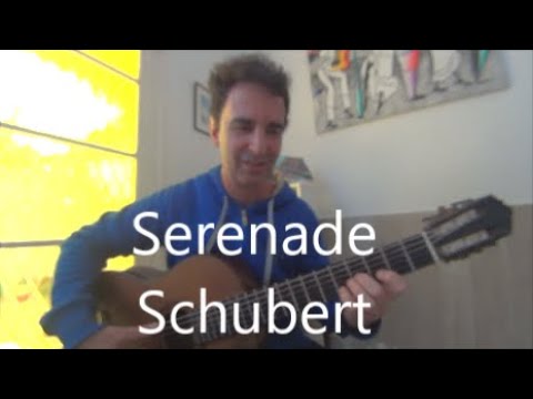 🎼Serenade D957 (Stanchen) F. Schubert Nicolás Olivero cover guitar ...