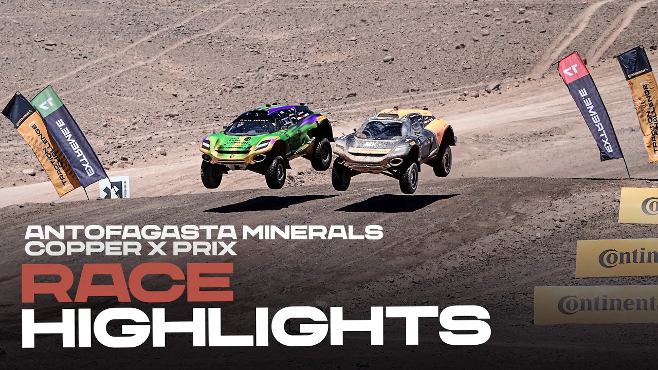 Race Highlights | 2022 Extreme E Antofagasta Minerals Copper X Prix ...