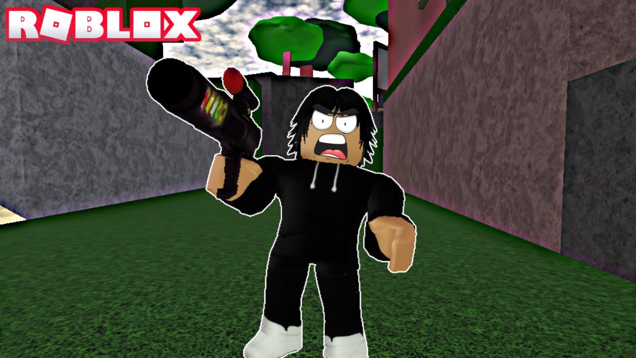 DUELO DE ARMAS NO ROBLOX ( ROBLOX - RED VS BLUE GUN BATTLE) - YouTube