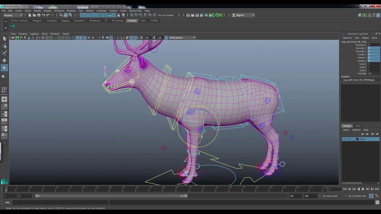 Quadruped Rig - YouTube