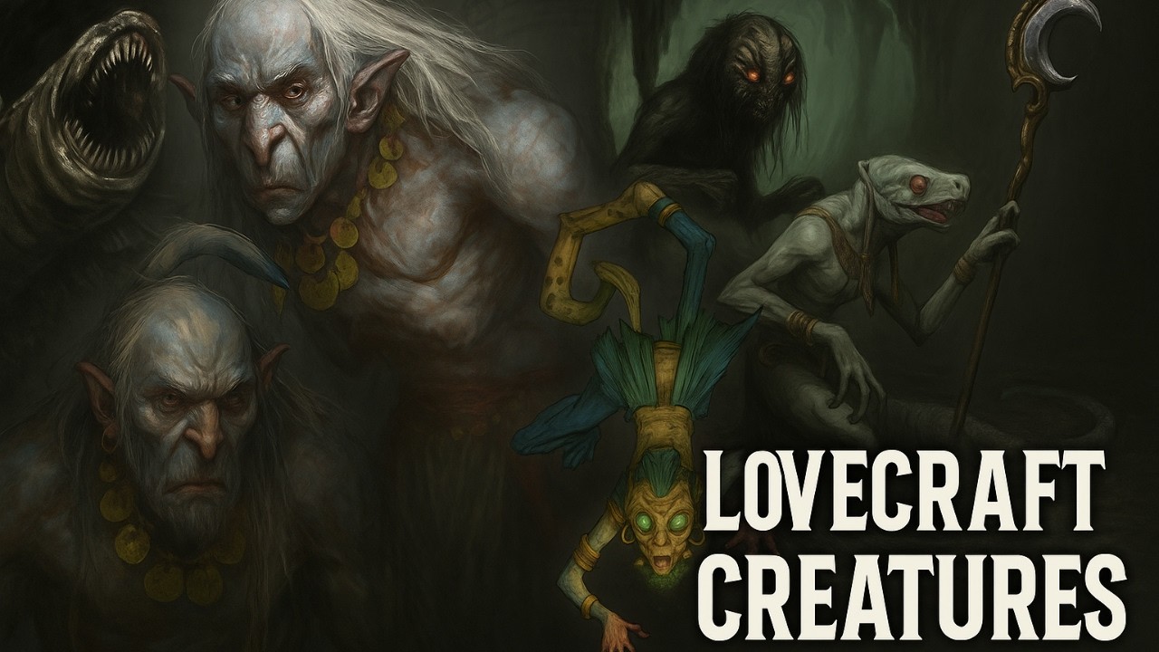 Lovecraft’s Creatures: Beyond Human Fear | Lore Creaturas H.P.Lovecraft ...