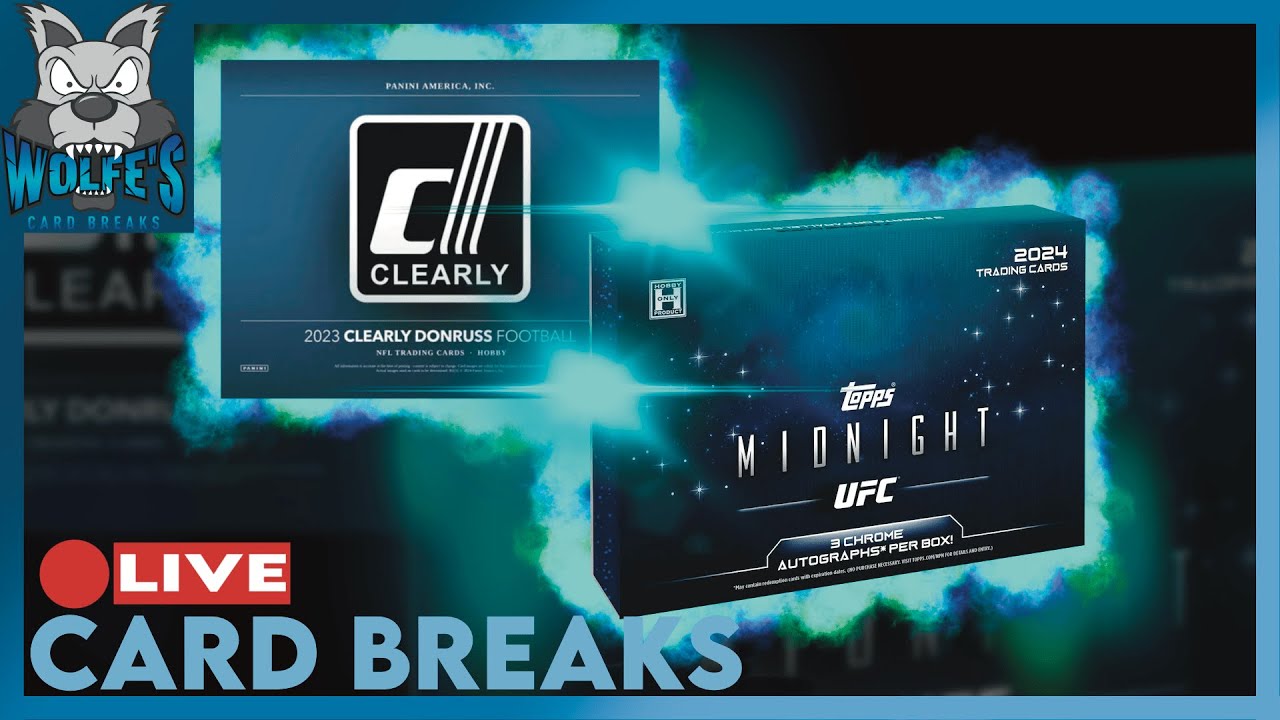 Wolfe's Card Breaks Live Group Breaks - YouTube