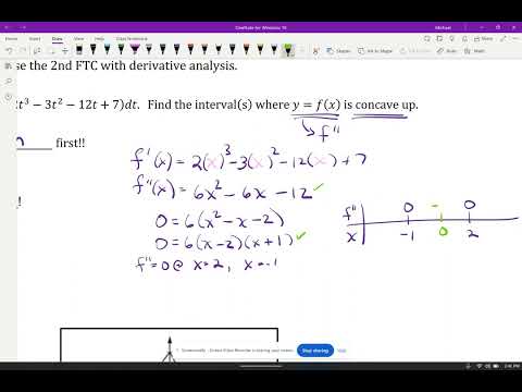 Unit 6: 6.4 Fundamental Theorem of Calculus Part II Video 3 - YouTube