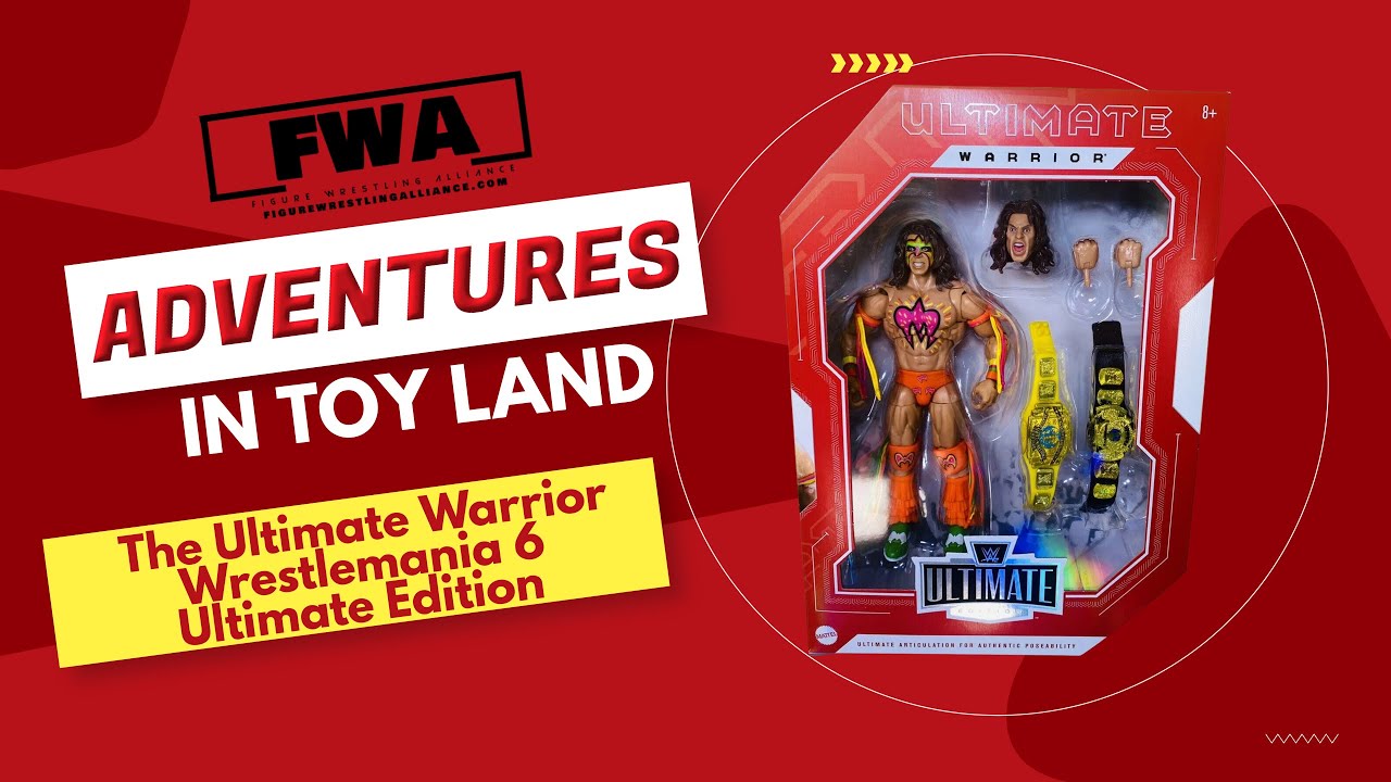 The Ultimate Warrior Wrestlemania 6 Ultimate Edition Unboxing & Review ...