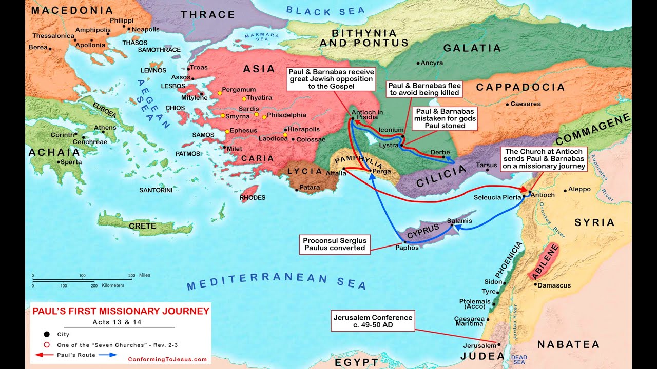 Bible Study | Early Missions Series | First Mission (Part 1) - YouTube