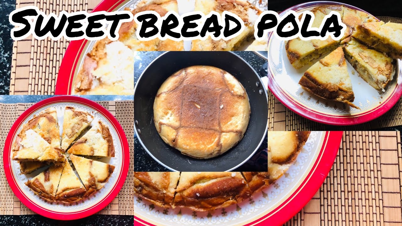 Sweet bread pola/ evening snacks/sweet recipes - YouTube
