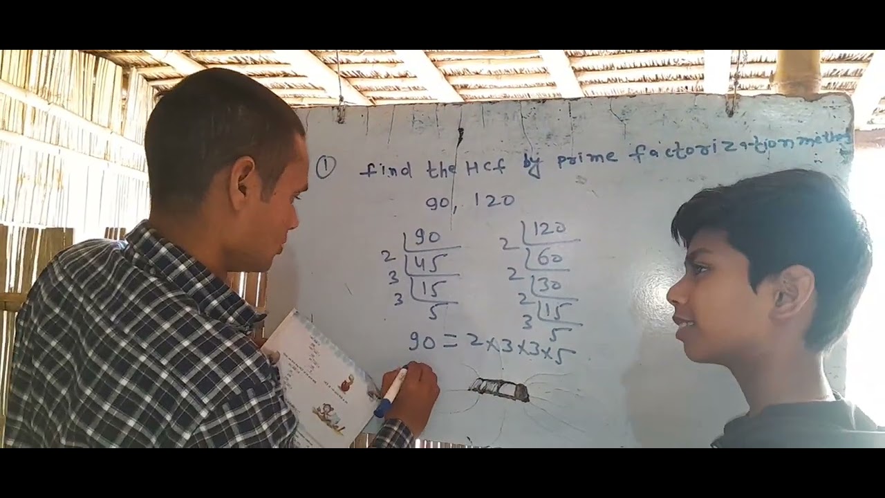 hcf-by-prime-factorization-method-class-5-youtube