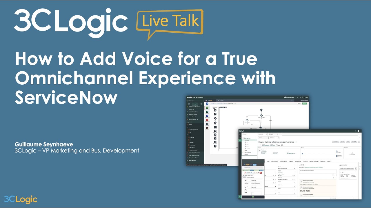 3CLogic Webinar: How to Add Voice for a True Omnichannel Experience ...