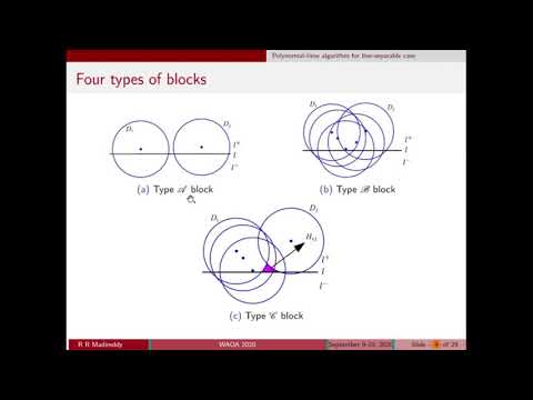 WAOA.5.2 A constant factor approximation algorithm for red blue set cover with unit disks - YouTube