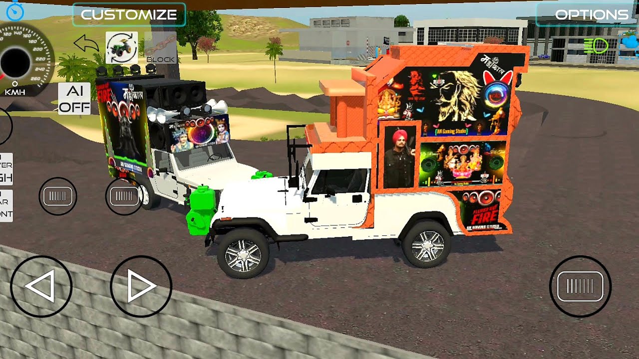 Dj pickup full modified stunt mode video - Dj wala game #dj # ...