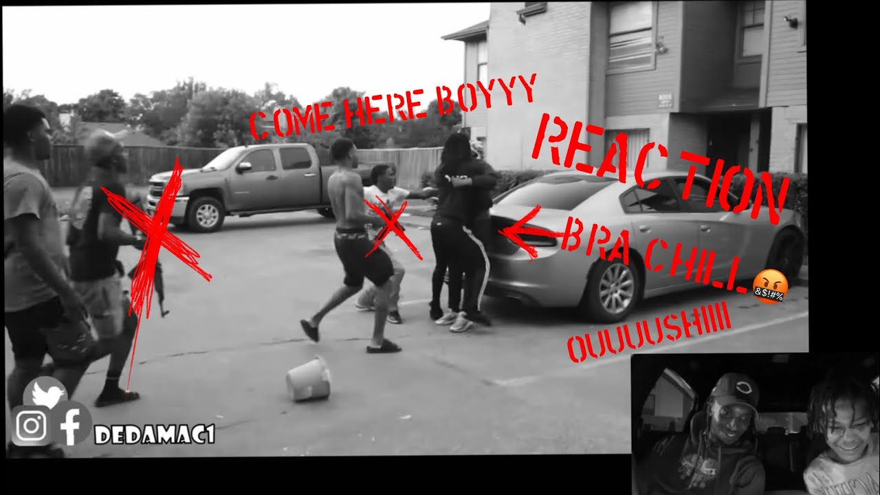 Deda Mac STEALING PEOPLE GAS PRANK IN THE HOOD😳🔫| Reaction (MUST WATCH ...