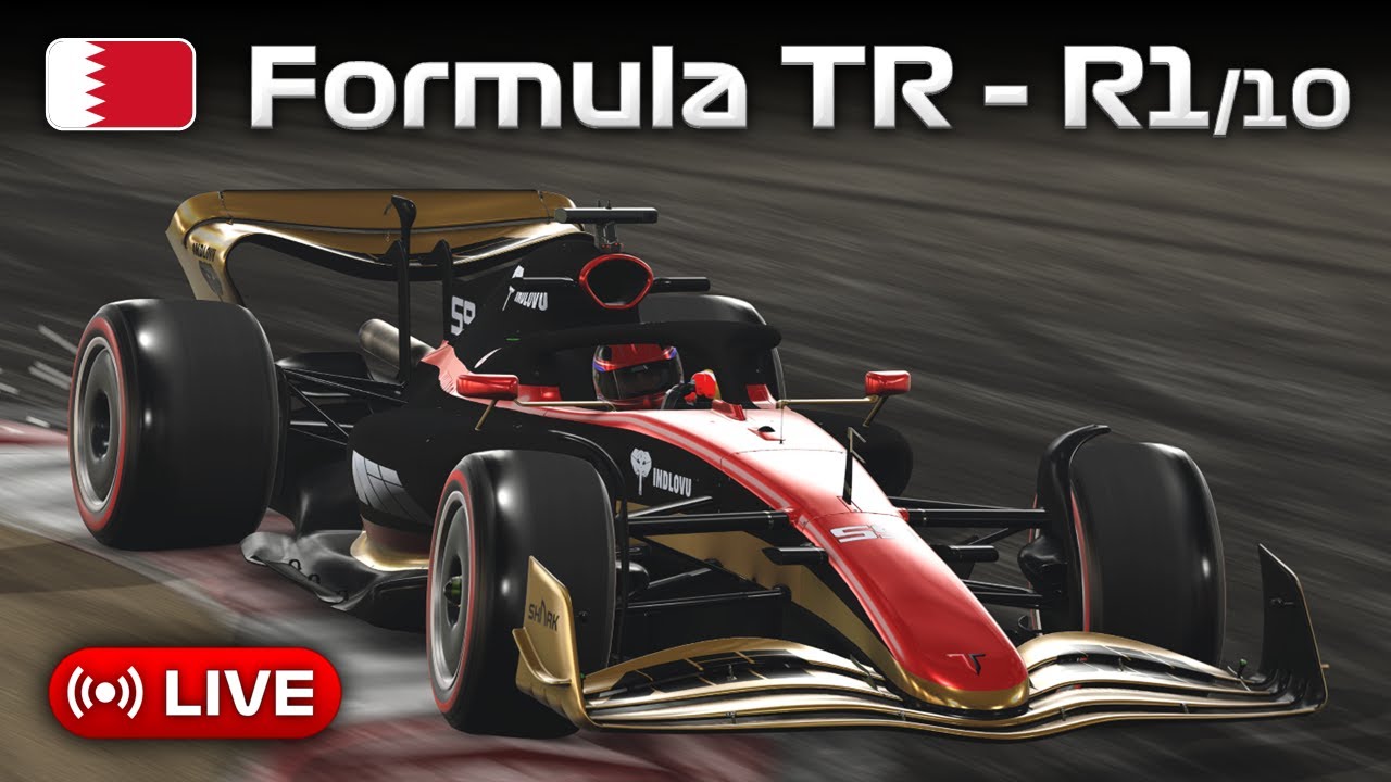 [LIVE] F1 22 "Formula TR" League - ROUND 1/10 (Bahrain) - YouTube
