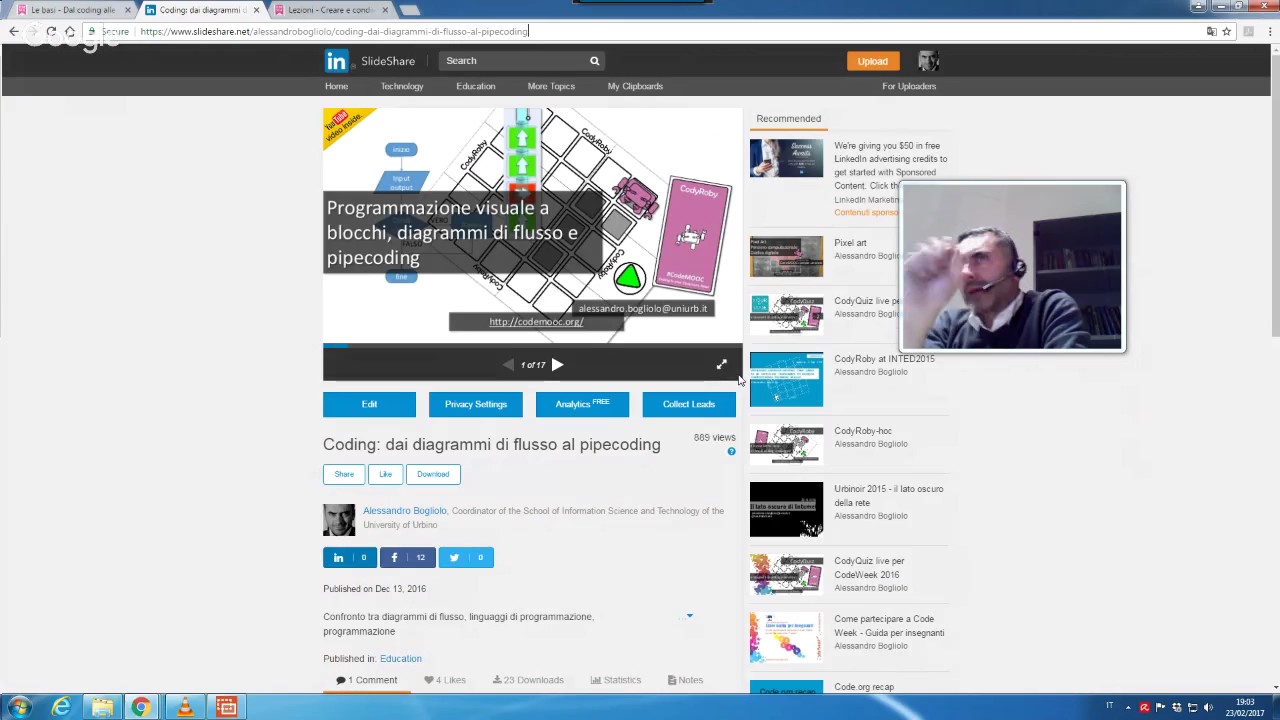 CodeMOOC2 - Unit1.2 - Seconda parte - YouTube