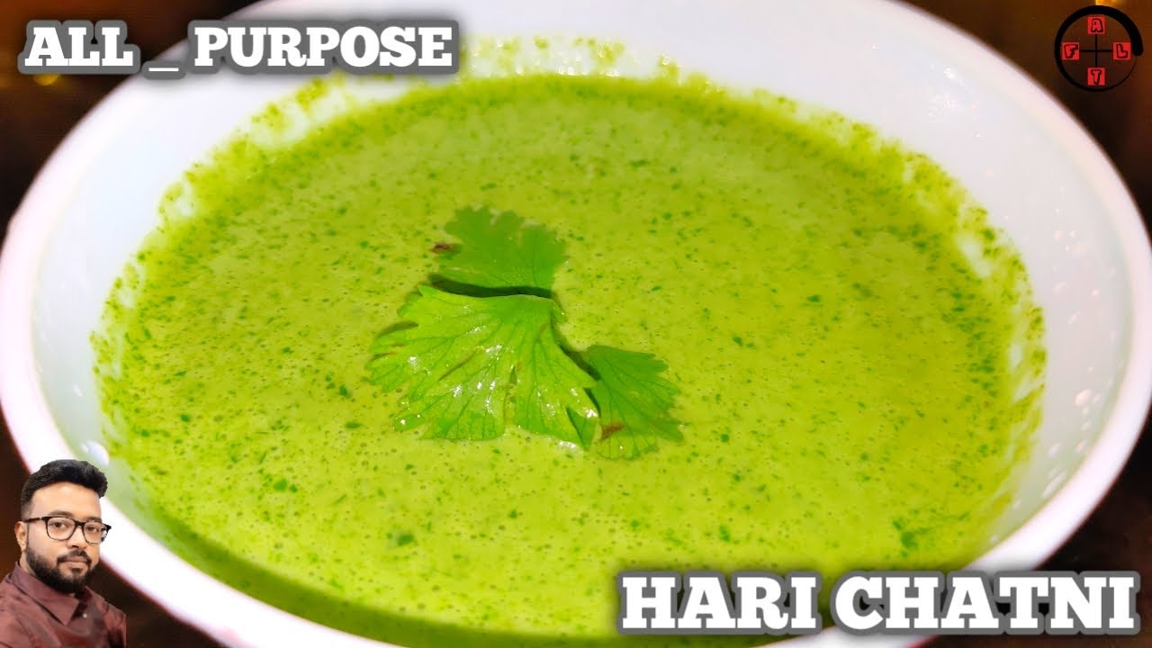 Hari chatni # all purpose # delicious # khatta mitha # recipe in hindi ...