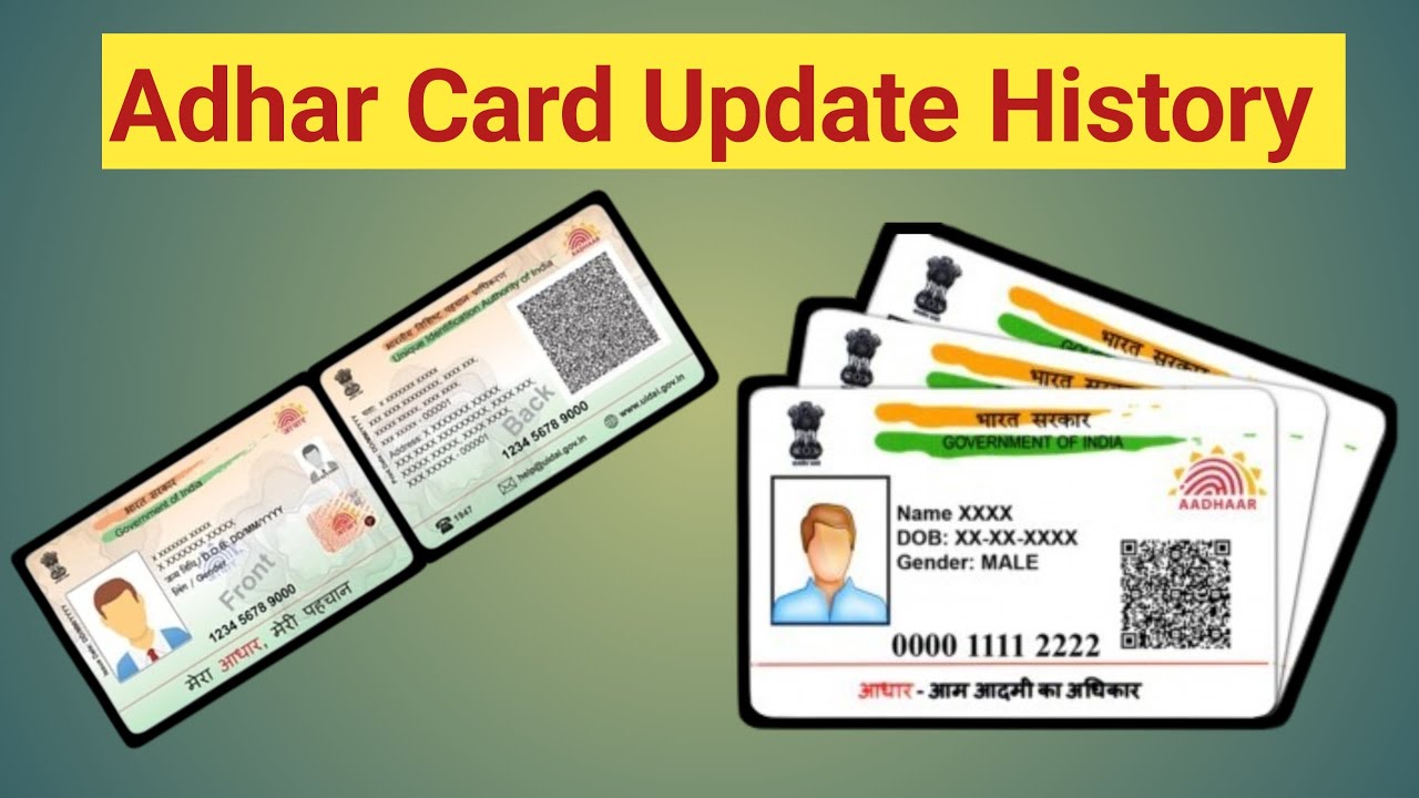 How To Chek Adhar Update History #adharcard update aadhar card - YouTube
