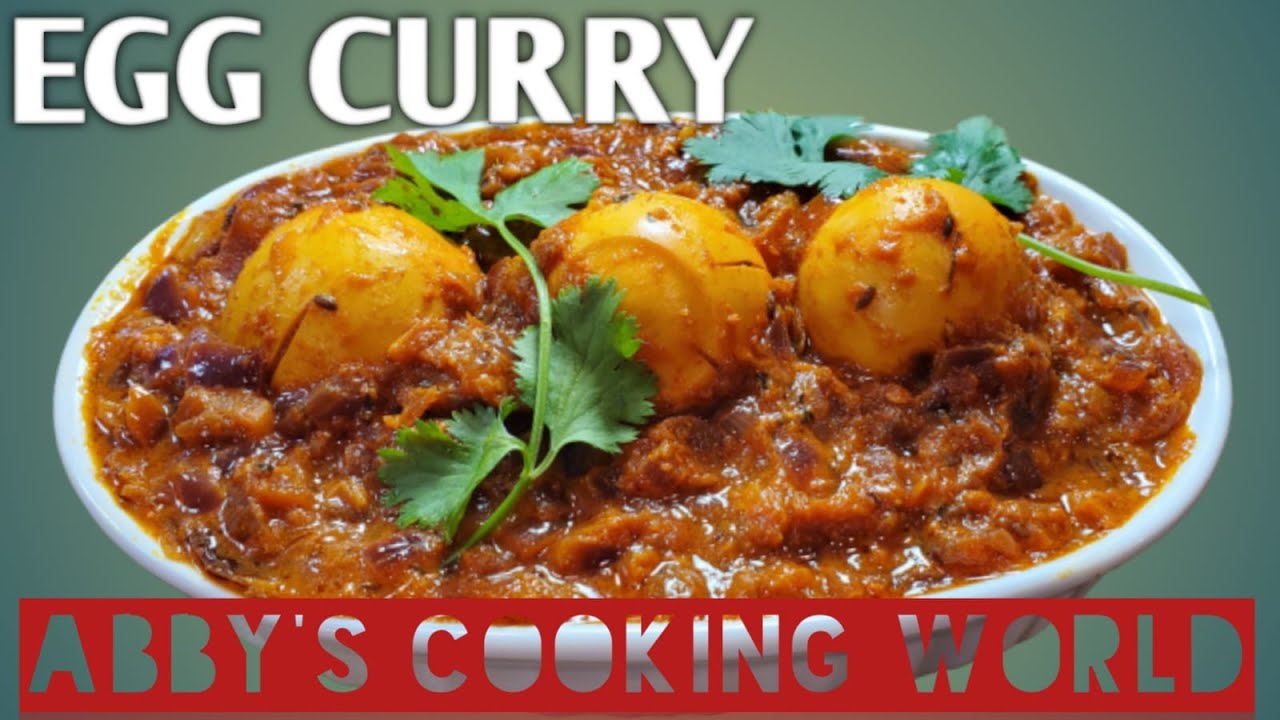 SPECIAL EGG CURRY II RESTAURANT STYLE EGG MASALA II THICK GRAVY FOR ...