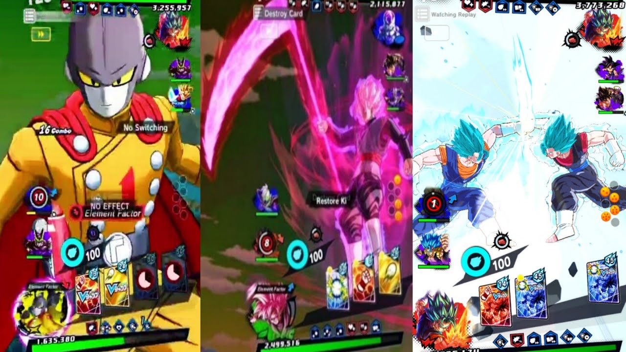 The best fight in pvp!! dragon ball legends - YouTube